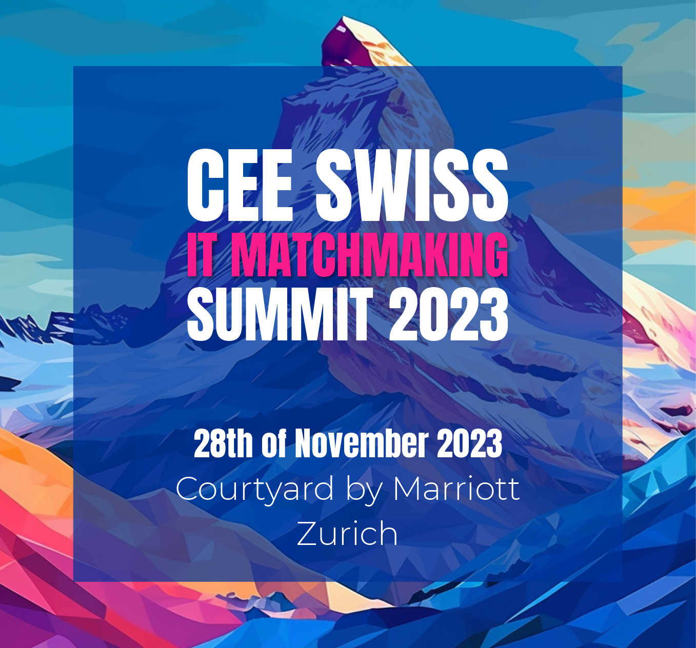 CEE-Swiss IT Matchmaking Summit 2023 - Handelskammer Schweiz ...